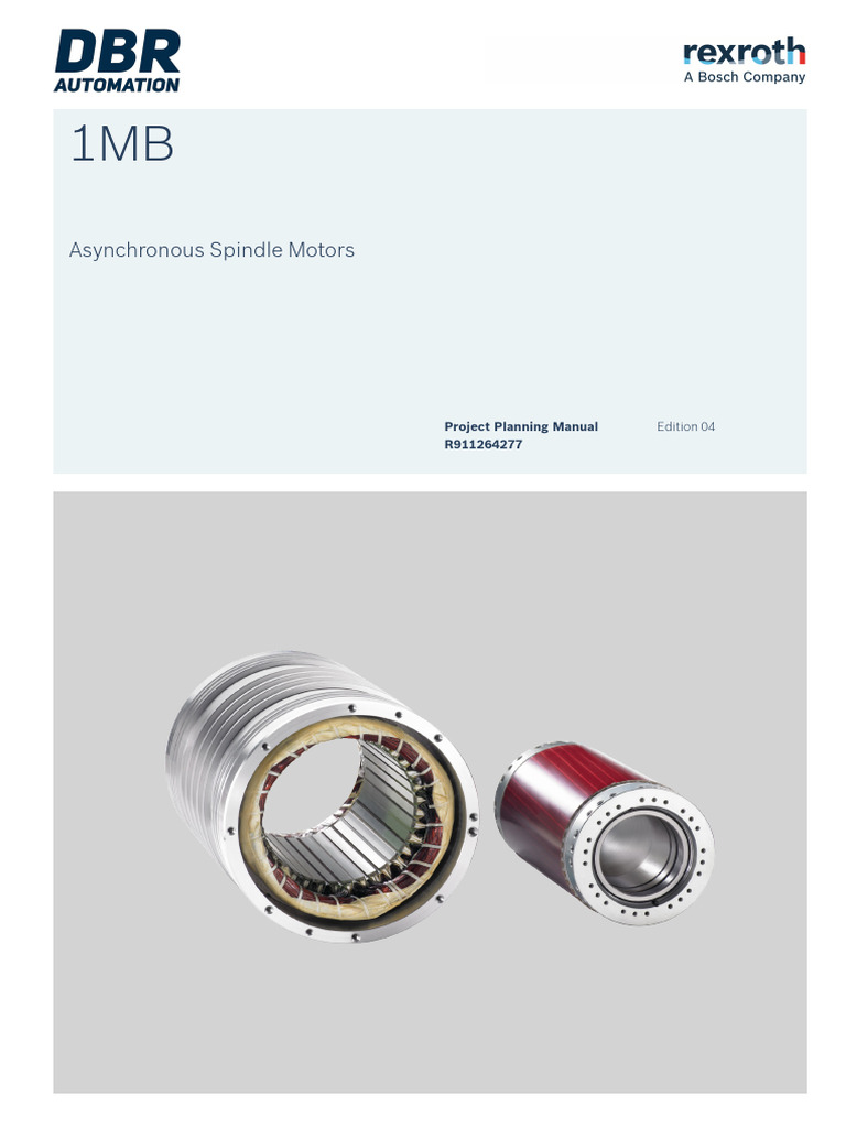 31_1MB_Asynchronous_Spindle_Motors_Bosch_Rexroth | PDF | Electrical ...