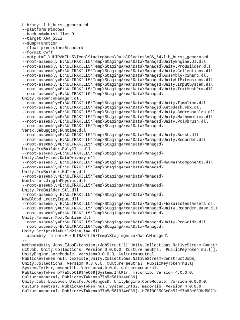 lib_burst_generated | PDF | Library (Computing) | Software Development