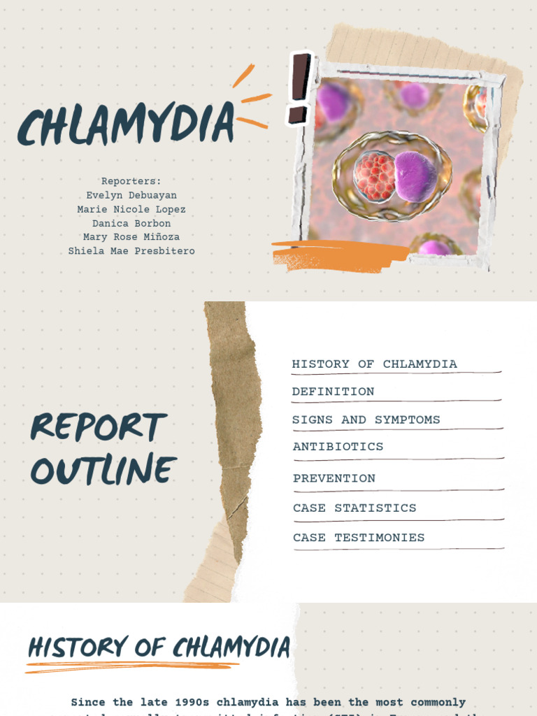 Chlamydia | PDF | Sexually Transmitted Infection | Safe Sex