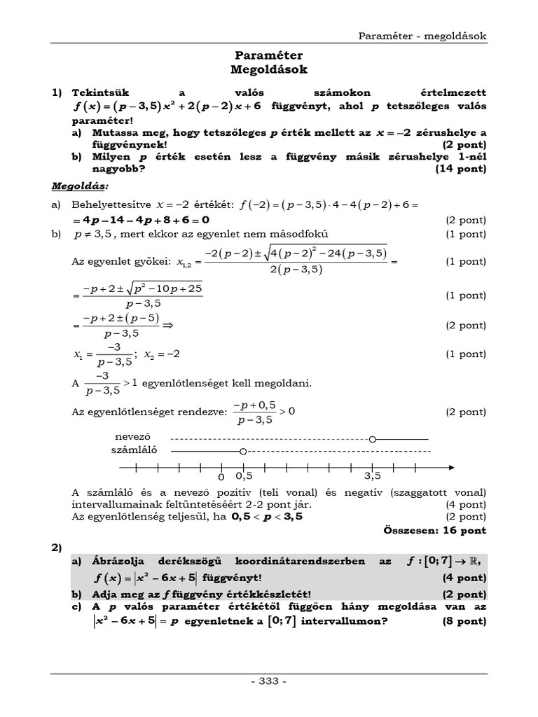 333 343 Parameter - Mo | PDF