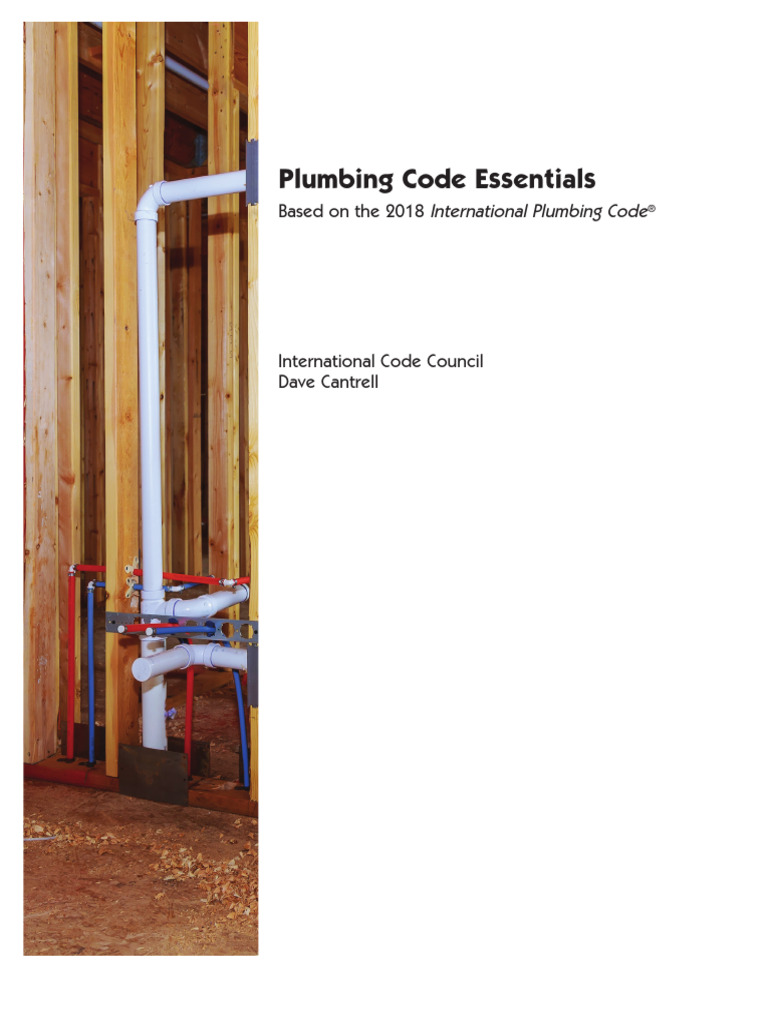 Plumbing Code Essentials Based On The 20 | PDF | Plumbing | Hydraulic ...