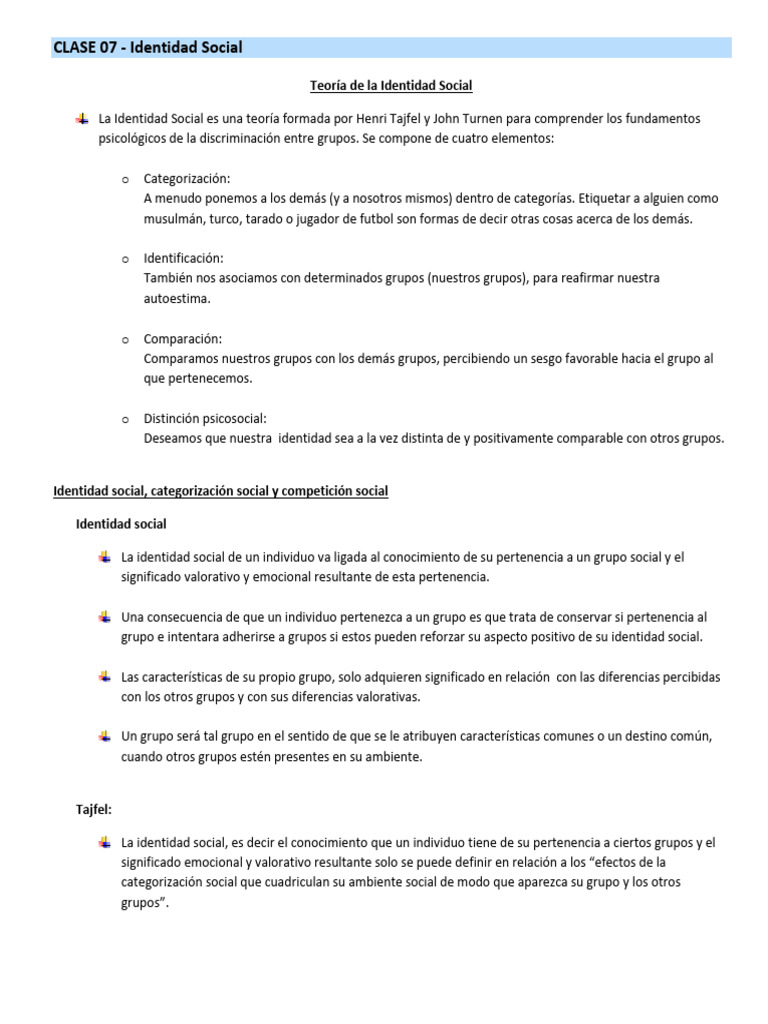 Resumen Psicología Social - 2º Parte | PDF | Estigma social | Discriminación y relaciones raciales