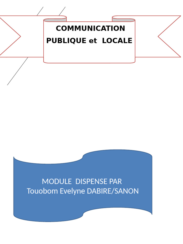 Définition de la communication publique | PDF | la communication ...