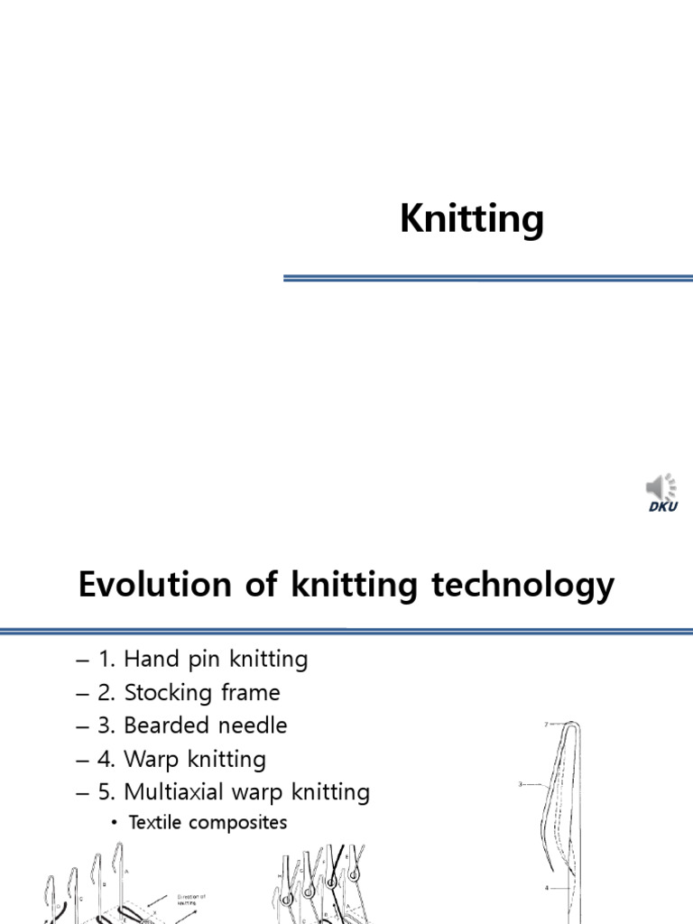 Knitting Technology and Fabric Types Guide | PDF | Knitting | Basic ...