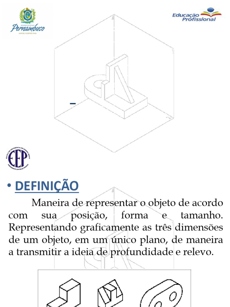 Aula 5 - Perspectiva Isométrica | PDF