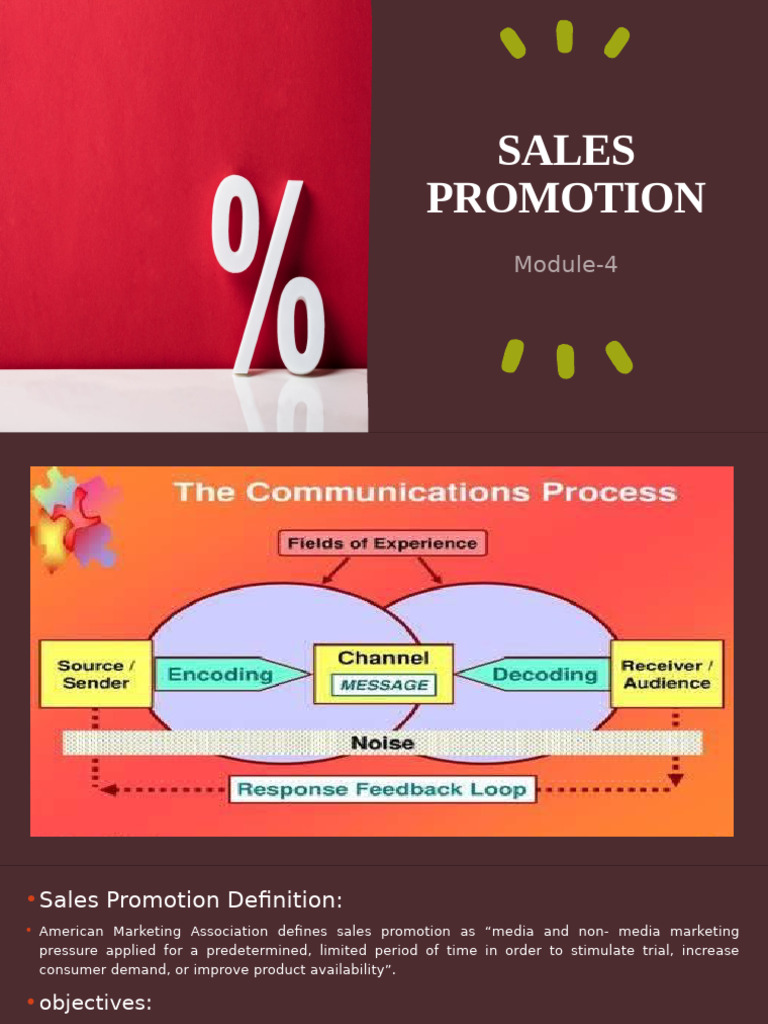 Module-4 Sales Promotion | PDF | Direct Marketing | Sales