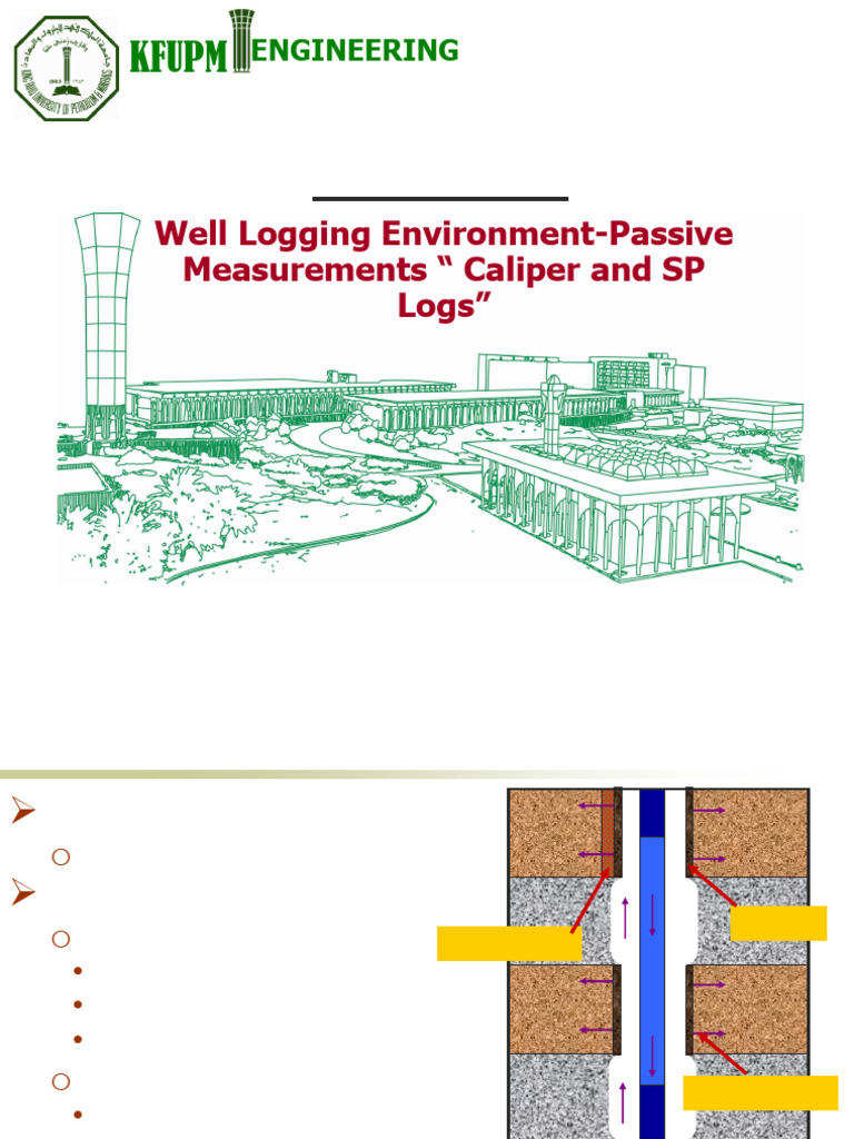 Self Potential and Caliper Logs | PDF