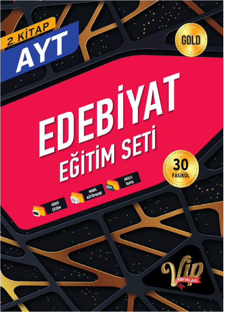 Vip AYT Edebiyat Eğitim Seti Gold 2 2023 - 241104 - 233704 | PDF