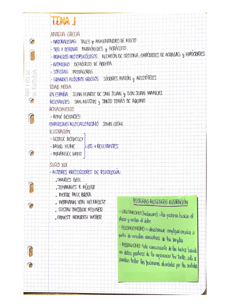 Esquemas Temas | PDF