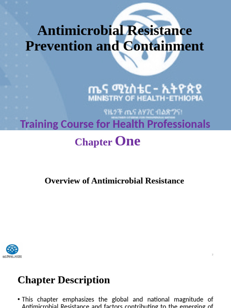 Basics About Antimicrobial Resistance | PDF | Antimicrobial Resistance ...