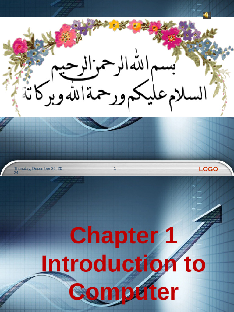 Lecture 01 Introduction To Computer Application | PDF | Computer Data Storage | Computer Hardware