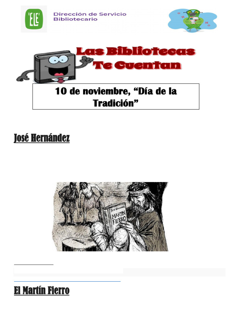 Día de La Tradición | PDF | Tradiciones