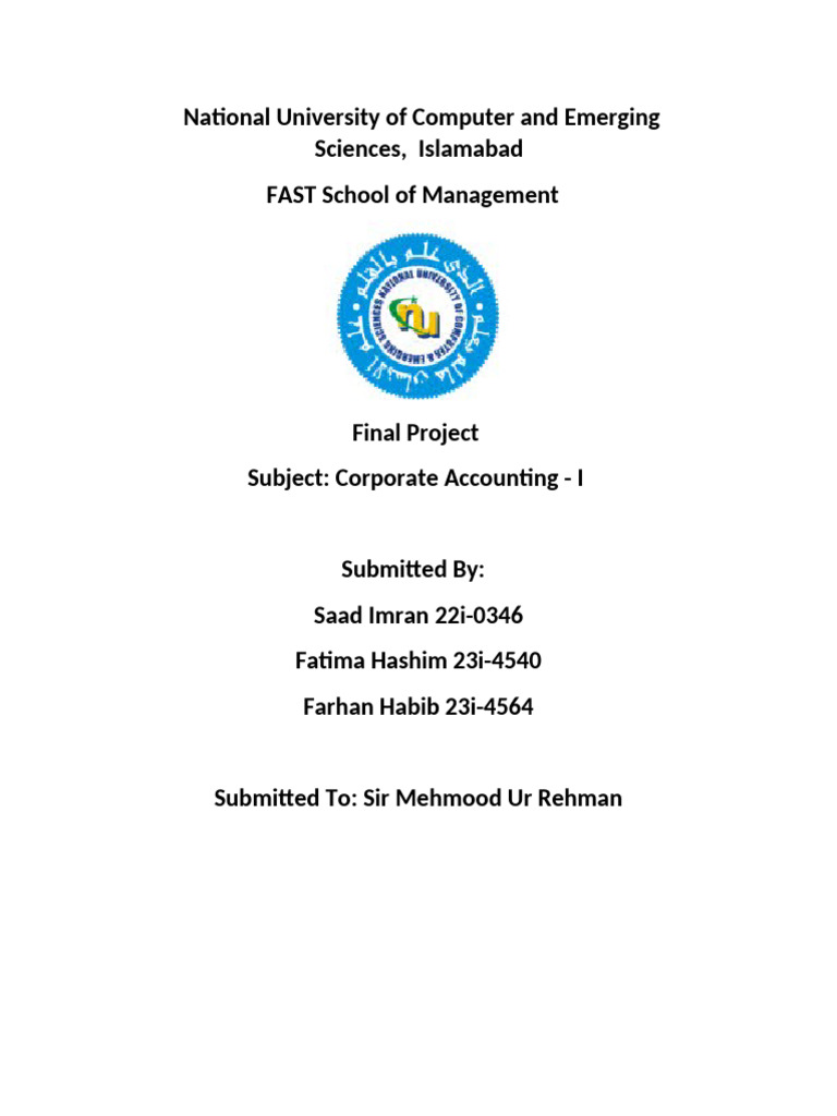 IAS 37 Saad Imran Final[1] | PDF | Financial Statement | International Financial Reporting Standards