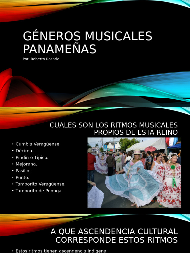 Géneros Musicales Panameñas | PDF | Musica Latinoamericana | Bailes