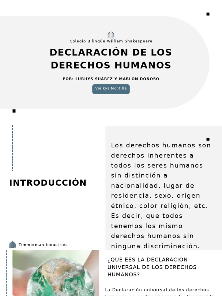 Derechos Humanos: Declaración Universal | PDF | Derechos humanos | Justicia