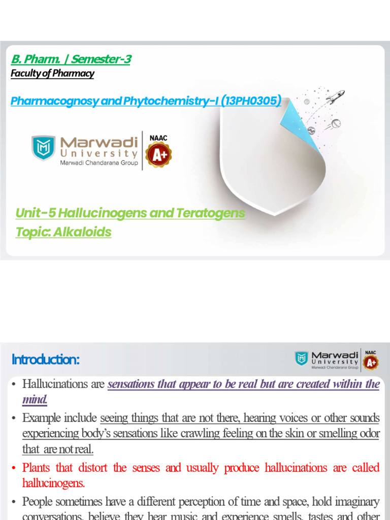 EContent 11 2024 12 18 08 25 16 UNITVHALLUCINOGENSANDTERATOGENSpdf 2024 ...