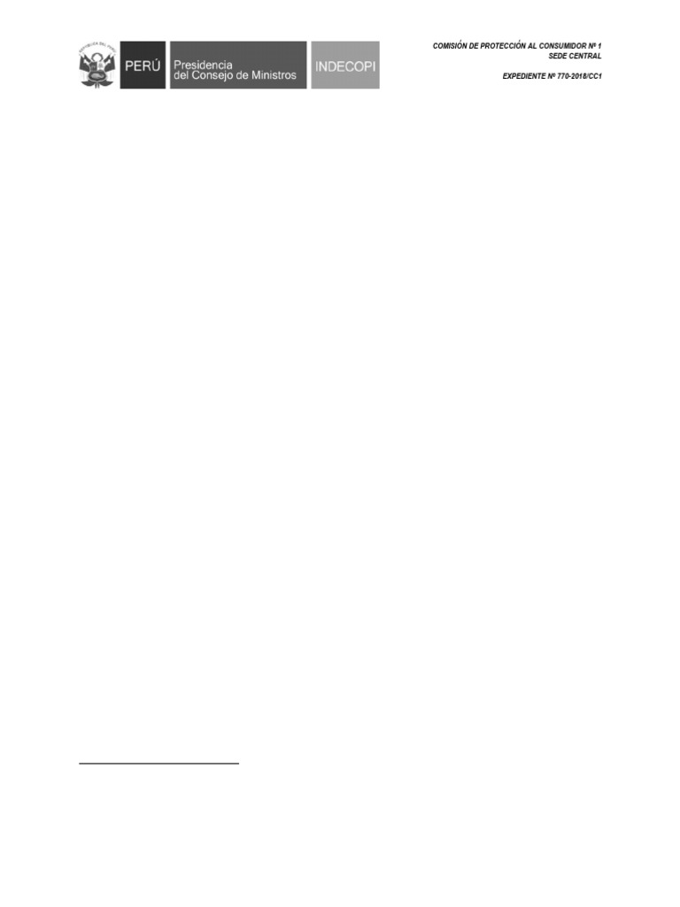 RESOLUCIÓN FINAL #0260-2019/CC1: Comisión de Protección Al Consumidor #1 Sede Central EXPEDIENTE ...