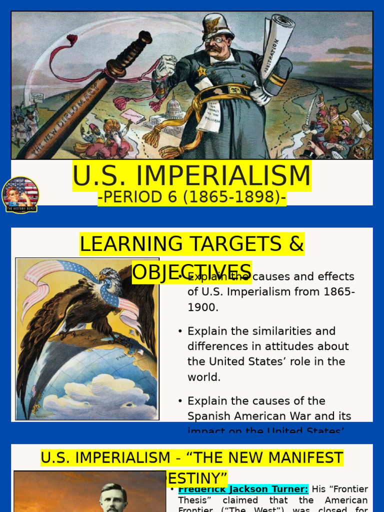 U.S. Imperialism: 1865-1898 Overview | PDF | Hawaii | Foreign Relations ...