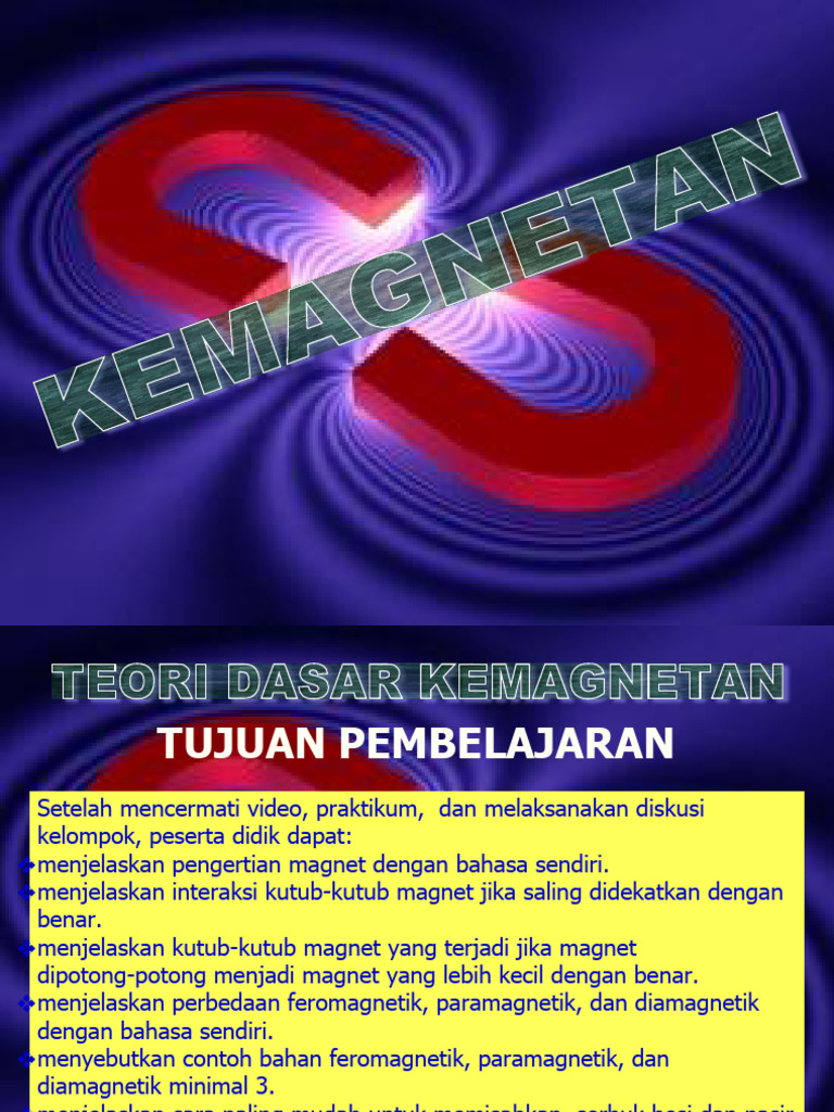 PPT KONSEP GAYA MAGNET&TEORI KEMAGNETAN BUMI_SHARE | PDF