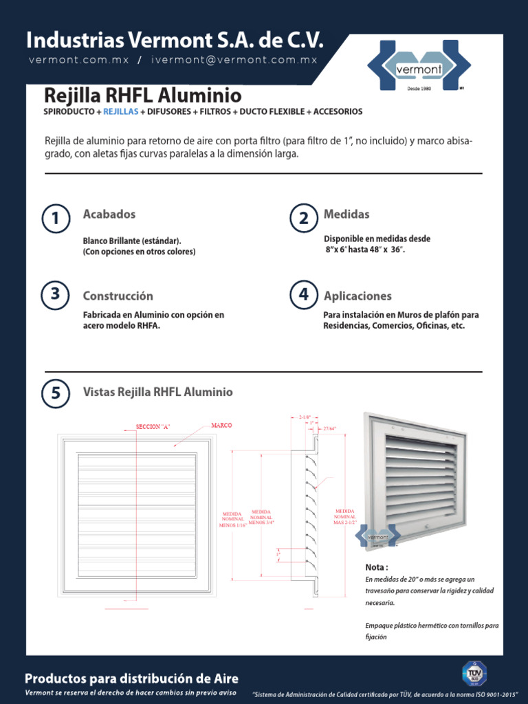 RHFL | PDF | Tornillo | Componentes