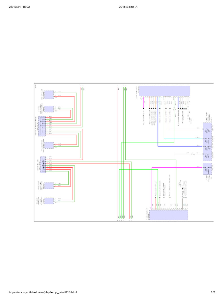 2016 Scion Ia BODY CONTROL MODULES 2d4 | PDF