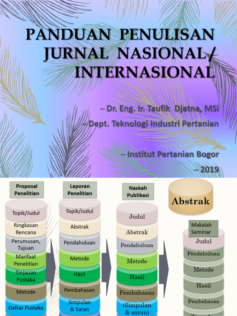 Panduan Penulisan Jurnal s1 2022 | PDF