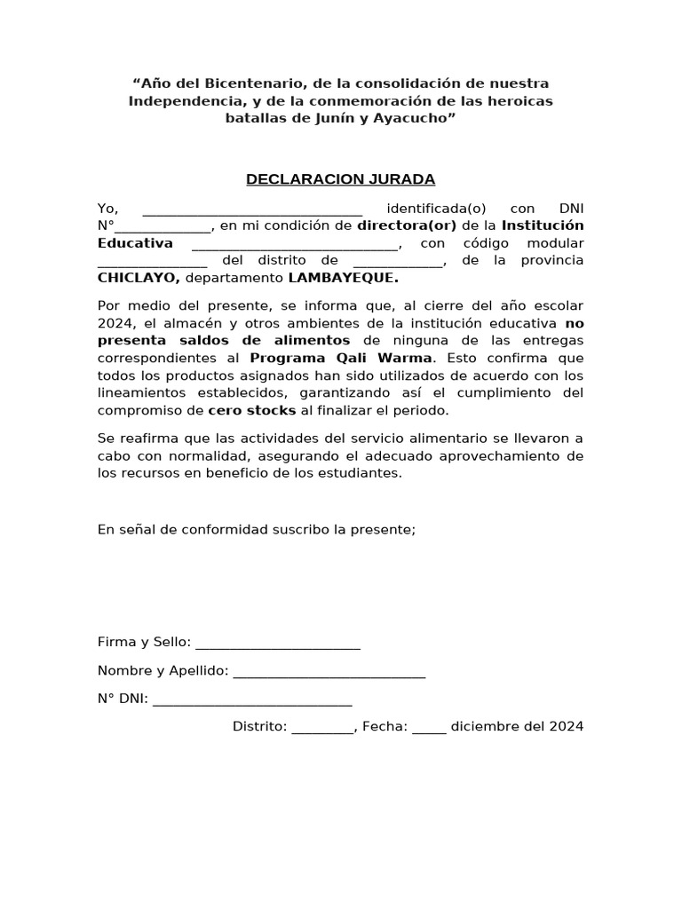 MODELO_DJ_2025_STOCK_CERO_ALMACEN_IE | PDF