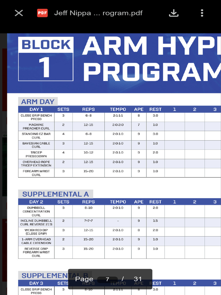 All Jeff Nippard Programs - Google Drive | PDF