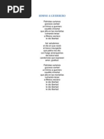 Himno al Estado de Hidalgo: Letra Completa | PDF | Estudios de idiomas ...