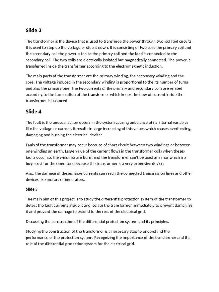 Slides Speach | PDF | Transformer | Inductor