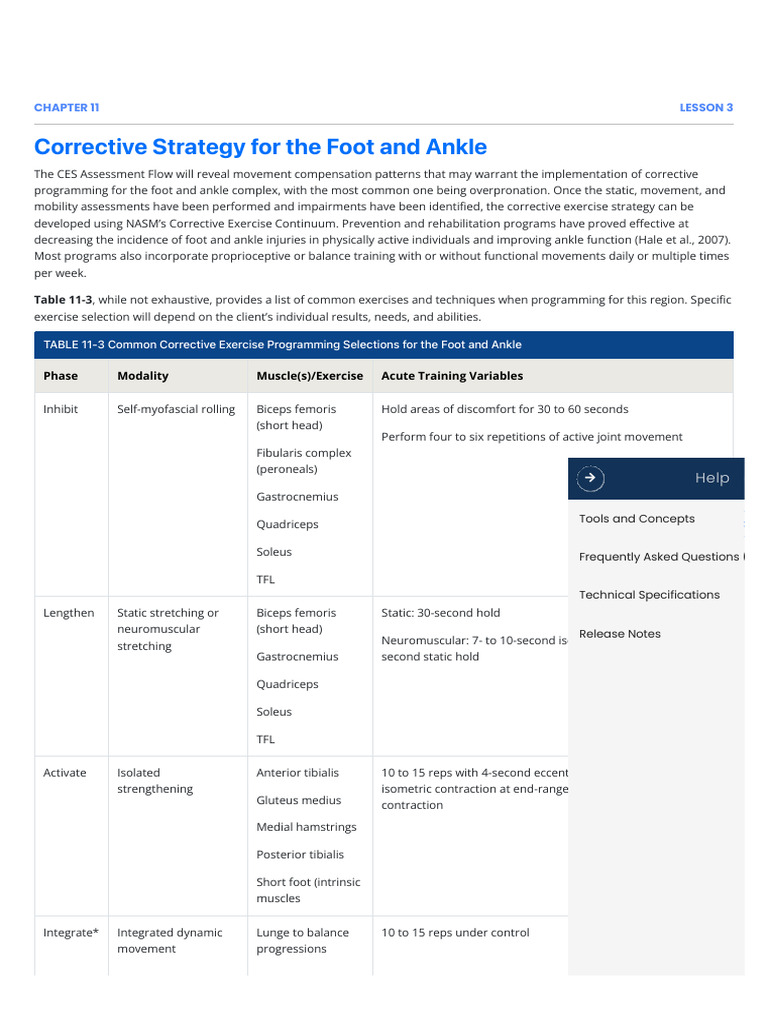 Foot ankle program | PDF