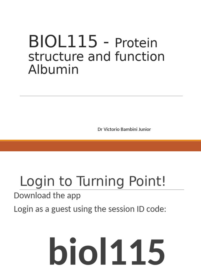 Albumin: Structure and Functions Explained | PDF | Blood Plasma ...
