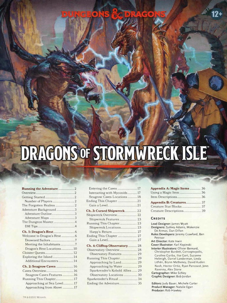 Dragons of Stormwreck Isle | PDF