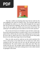 The Rabbit and The Turtle | PDF