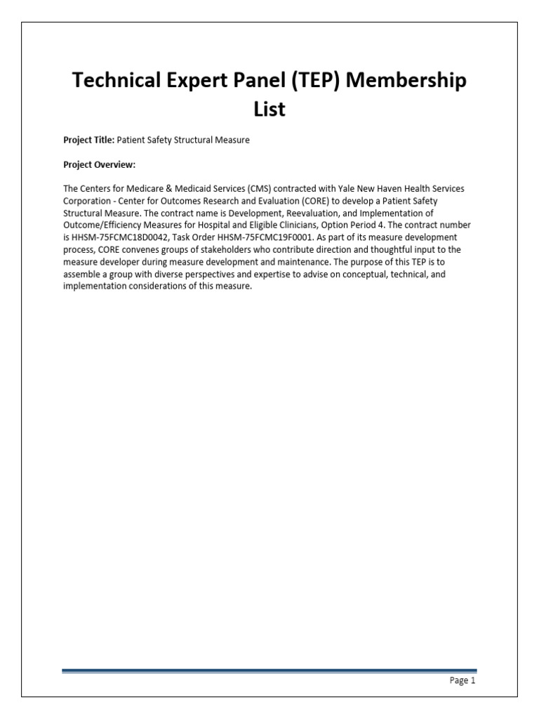 PSSM TEP Membership List 202306 | PDF | Social Programs | Health Policy