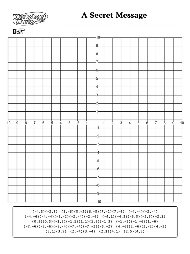 WorksheetWorks A Secret Message 1 | PDF | Secure Communication ...