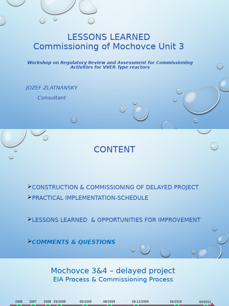 4 Lessons Mochovce JZ FIN | PDF | Environmental Impact Assessment ...
