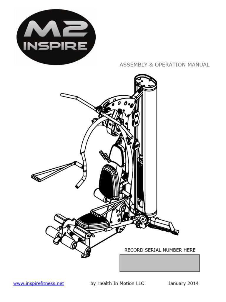 M2-Manual_012214 | PDF | Screw | Nut (Hardware)