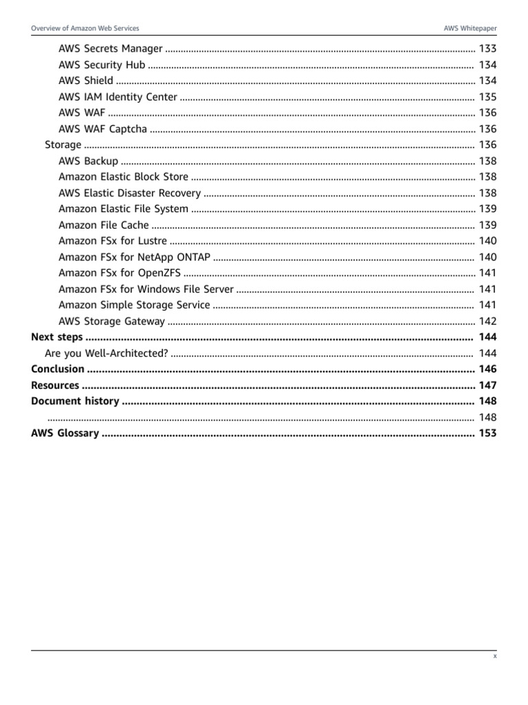 Amazon Web Services Aws Whitepaper Pdf Cloud Computing Amazon