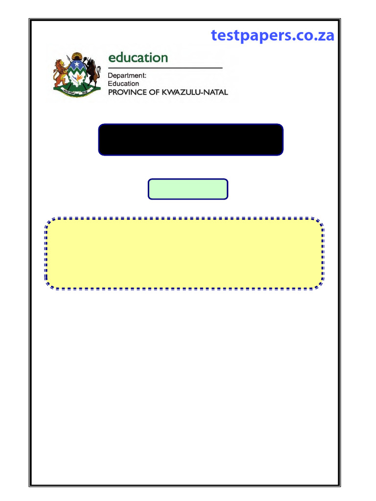 LIFE SCIENCES Grade 12 Trial 2021 P1 and Memo | PDF | Nerve | Reproduction