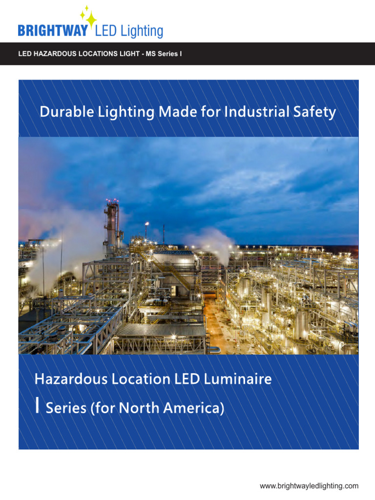MS Series I LED Hazardous Lighting | PDF