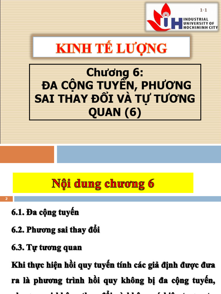 Slide bài giảng KTL chương 6 | PDF