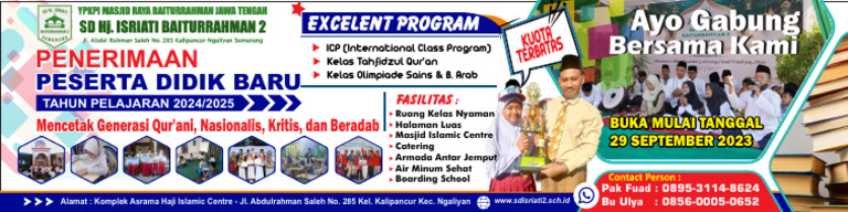 Desain Spanduk PPDB 4x1 | PDF