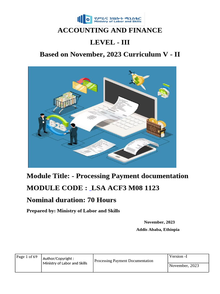 MO-06-Process Payment Documention | PDF | Expense | Debits And Credits