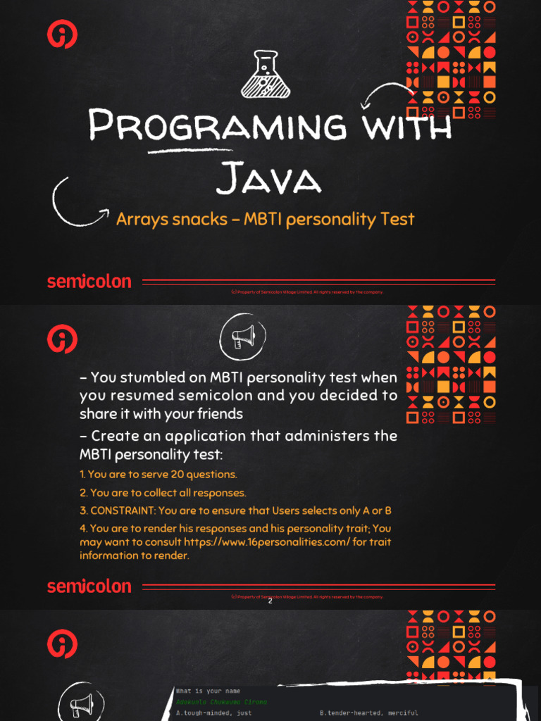 MBTI Mavericks | PDF