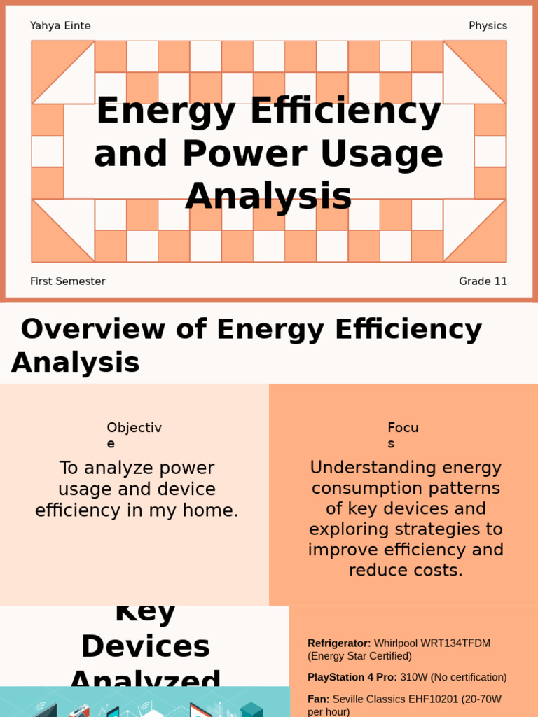 Energy Efficiency and Power Usage Analysis | PDF | Energy Conservation ...