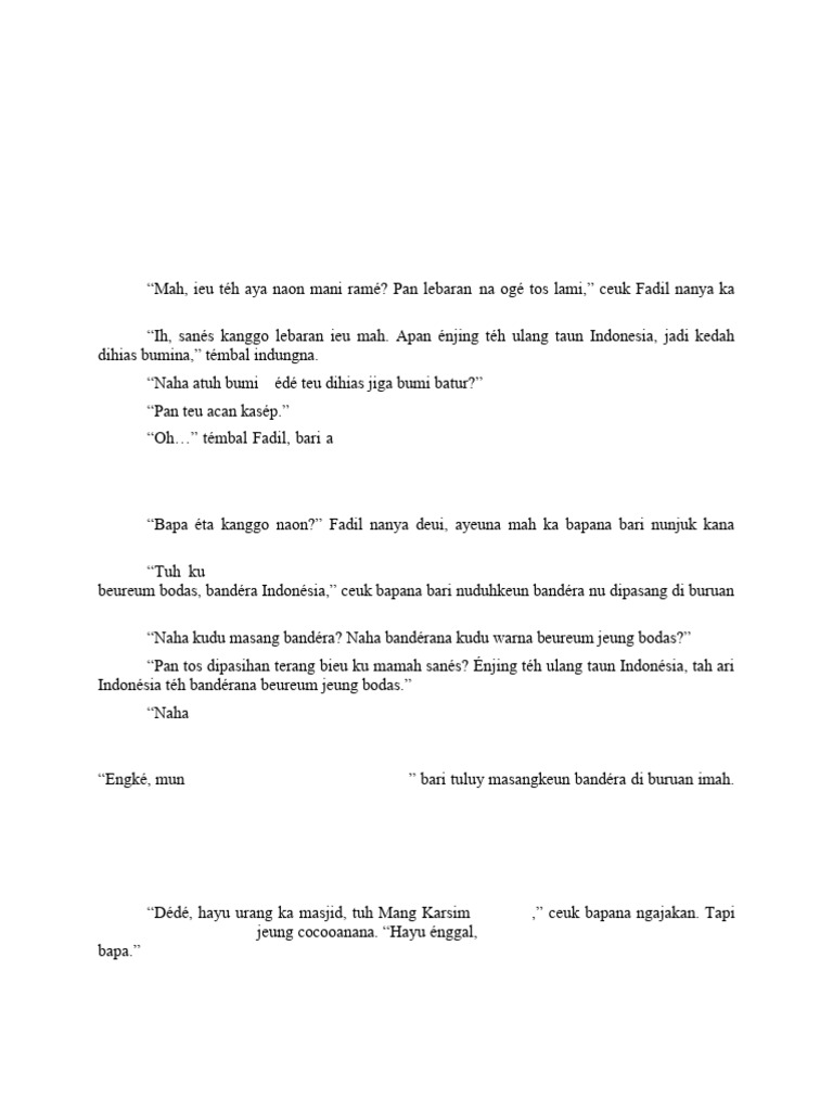 (Mangle No. 2443) BASA BANDERA TURUN | PDF