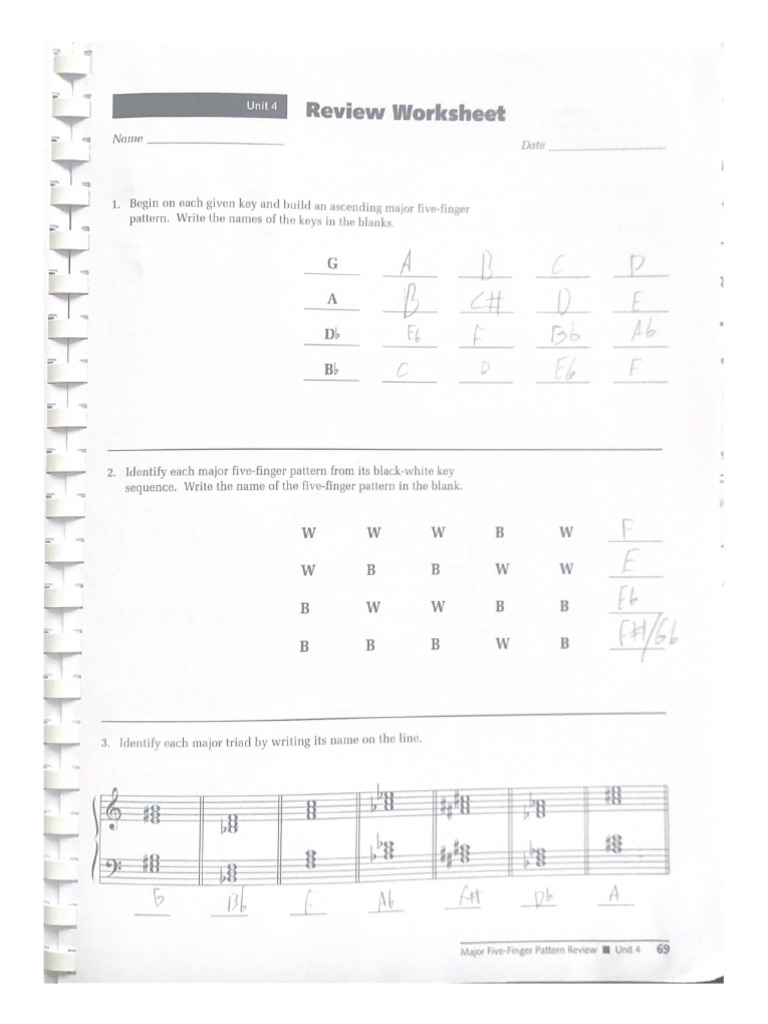 Review Worksheet | PDF