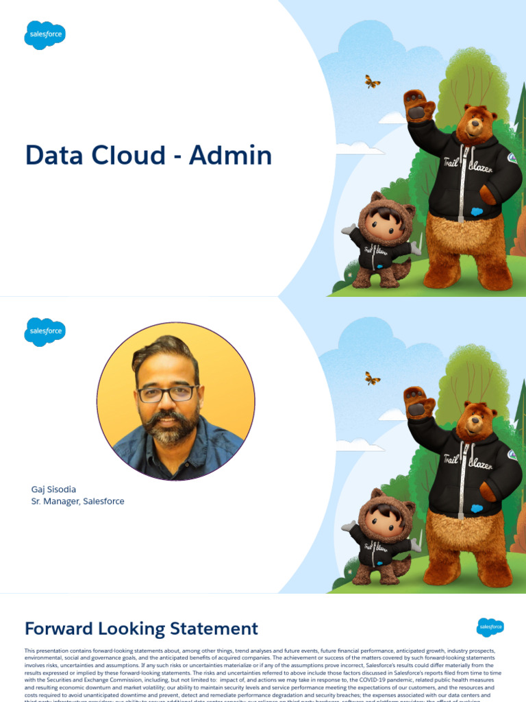 Day 4 - Data Cloud Administration | PDF | Cloud Computing | Mergers And Acquisitions