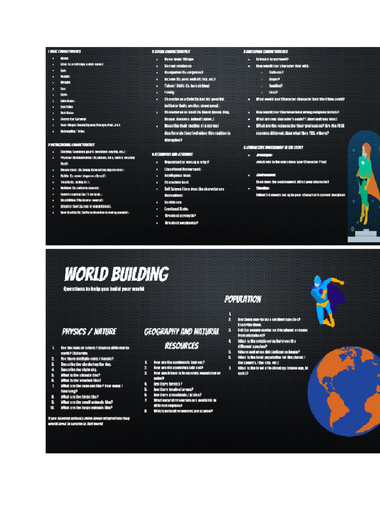 Character Questions | PDF